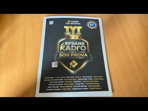 KR Akademi Tyt Efsane Kadro Son Prova İncelemesi