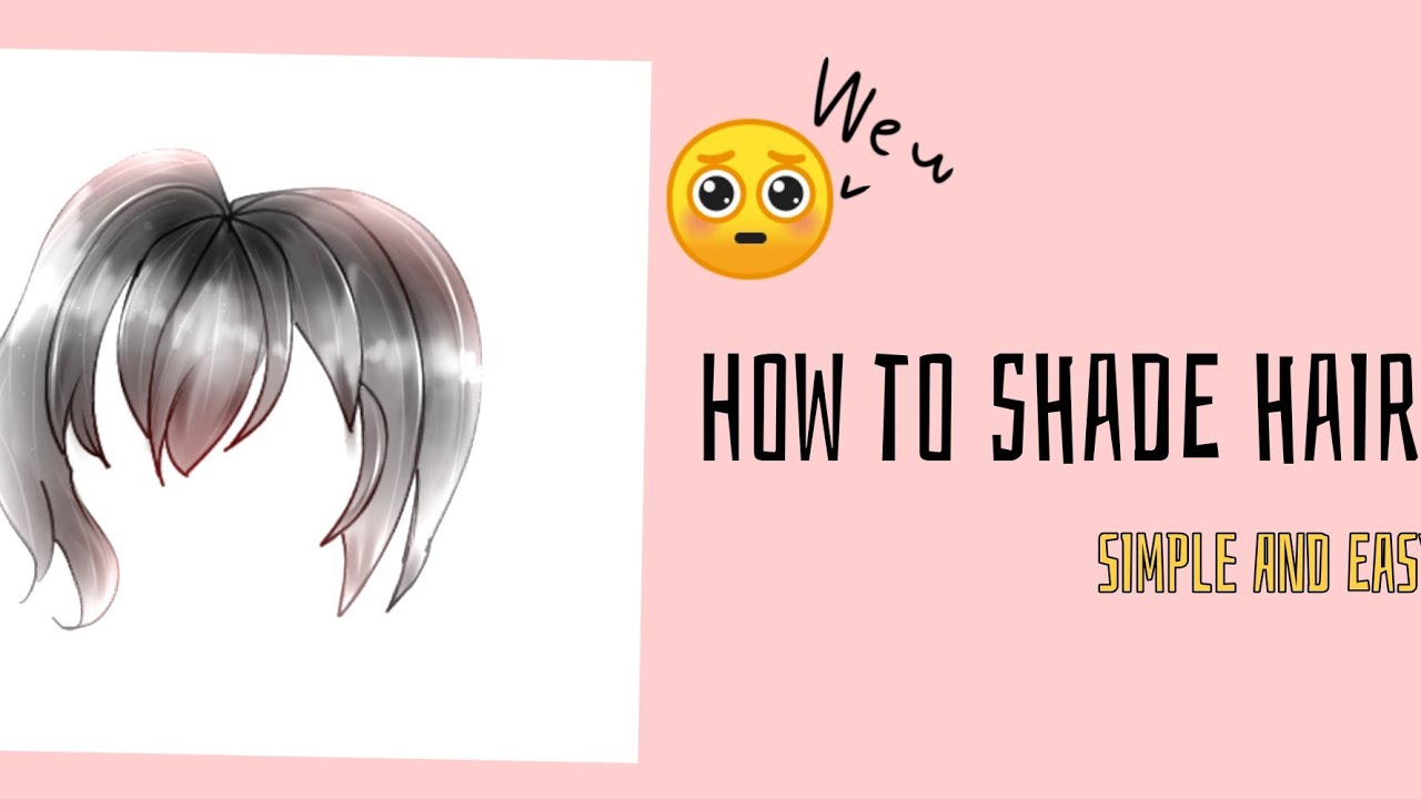 How to shade hair - YouTube