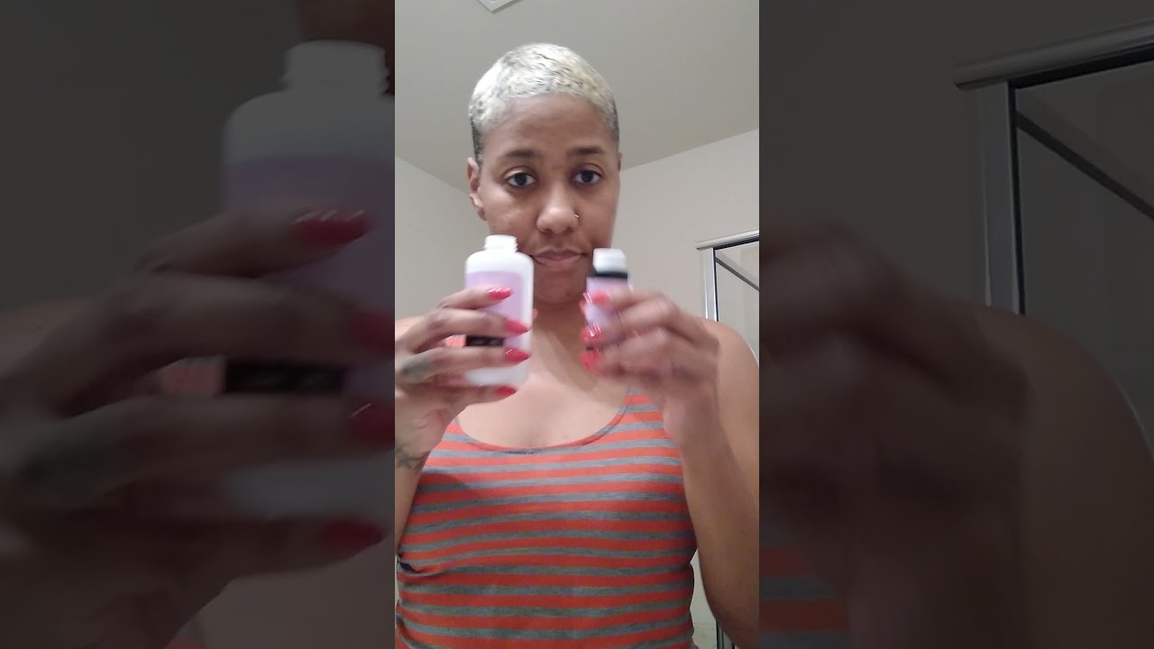 Part one! Dark and Lovely Crimson Moon Hair color - YouTube