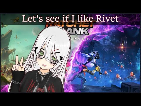 Playing as Rivet for the first time in Ratchet and Clank Rift Apart ...