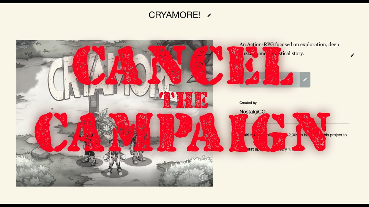 Cancel the Campaign - YouTube
