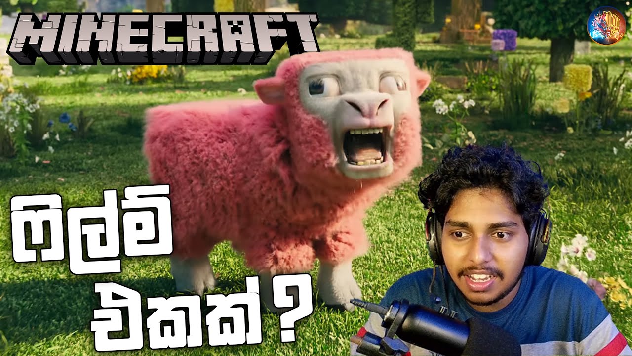 Minecraft ෆිල්ම් එකක් ? | Minecraft Movie Trailer Reaction Sinhala ...