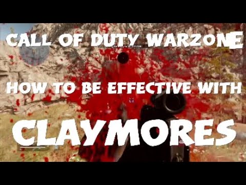 Call of Duty Warzone - How To Use A Claymore Effecively - YouTube