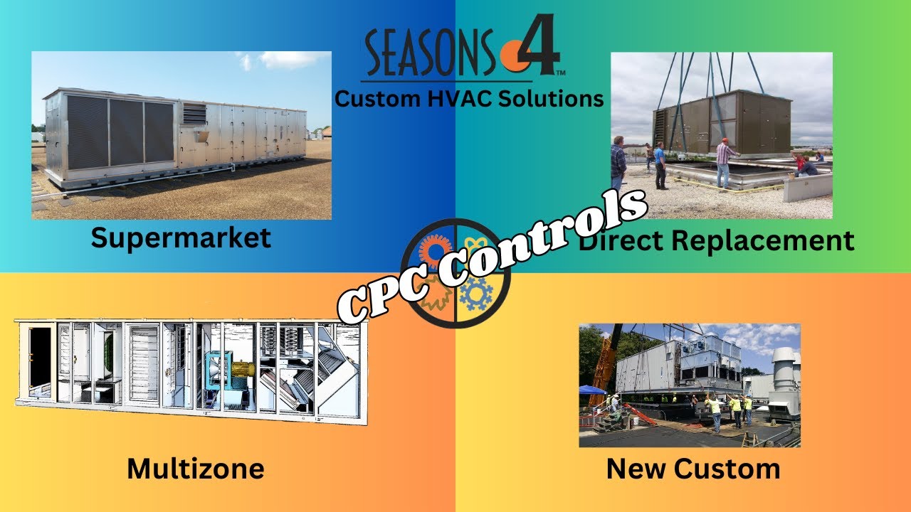 CPC Controls overview for Seasons 4, Inc. HVAC units - YouTube