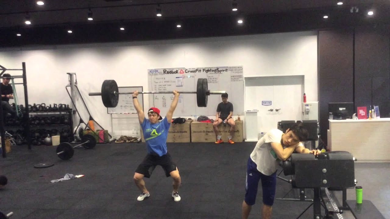150115 "Clean complex" [Reebok CrossFit Fighting Spirit 전제완] - YouTube