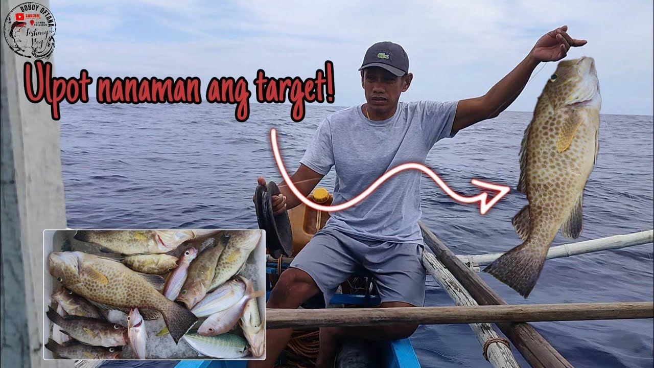 Huli natin ulpot o grouper/ solo sa laot. - YouTube