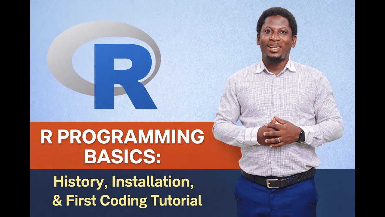 R Programming Basics: History, Installation, & First Coding Tutorial ...
