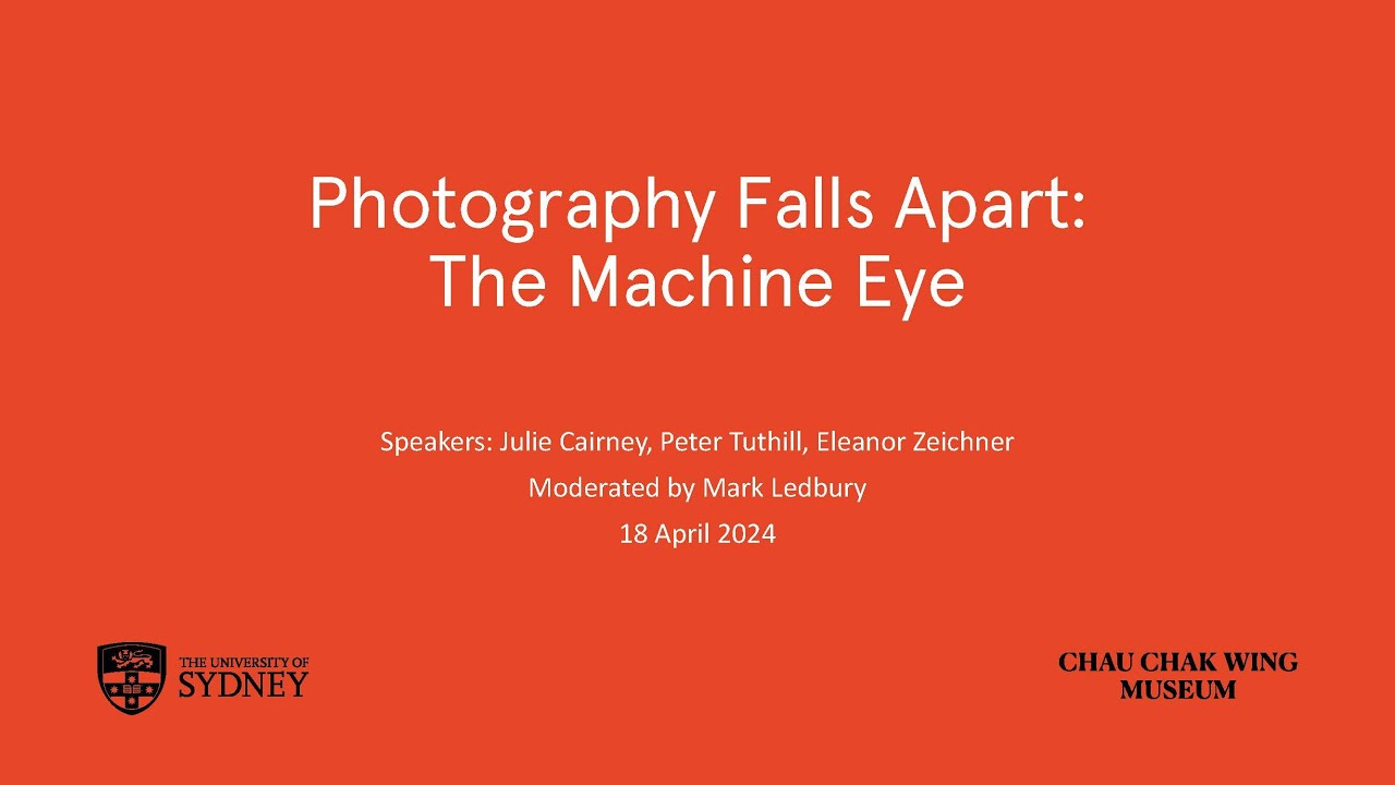 Photography Falls Apart: The Machine Eye - YouTube
