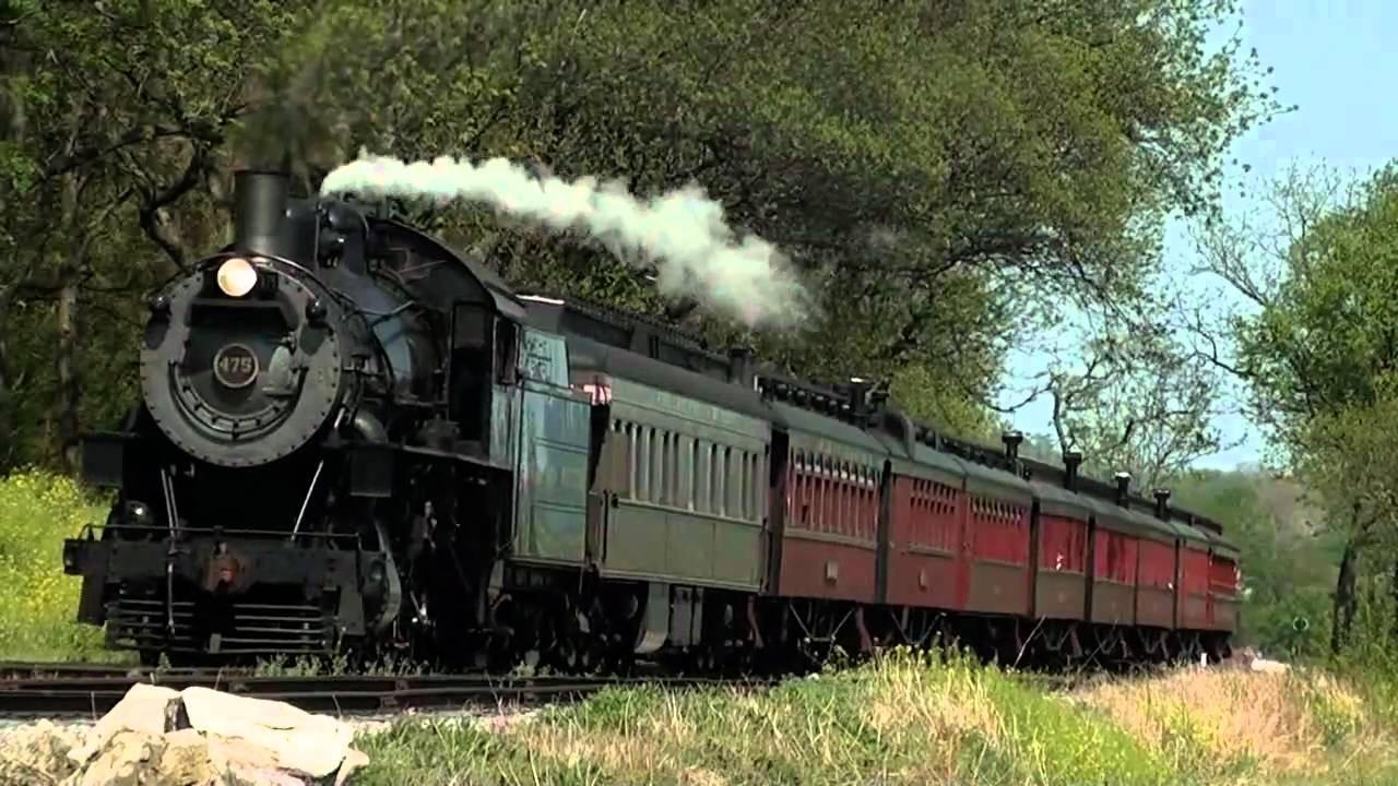 HD: Strasburg Railroad, Chasin' Norfolk and Western 475 - YouTube