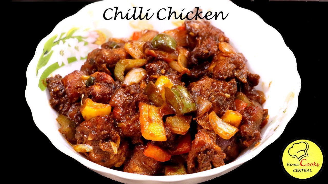 Chilli Chicken Restaurant Style | Spicy Chicken Chilli | Indo Chinese ...