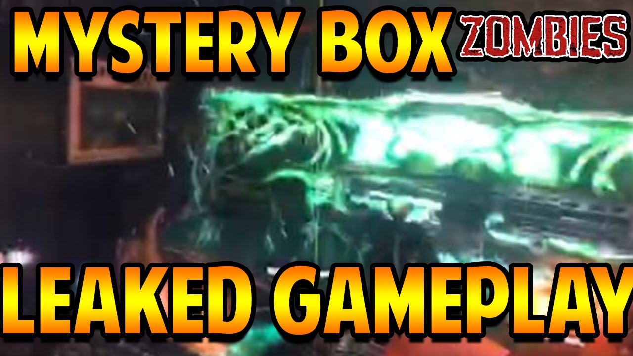 Black Ops 3 Zombies LEAKED "MYSTERY BOX" GAMEPLAY! Shadows of Evil NEW ...