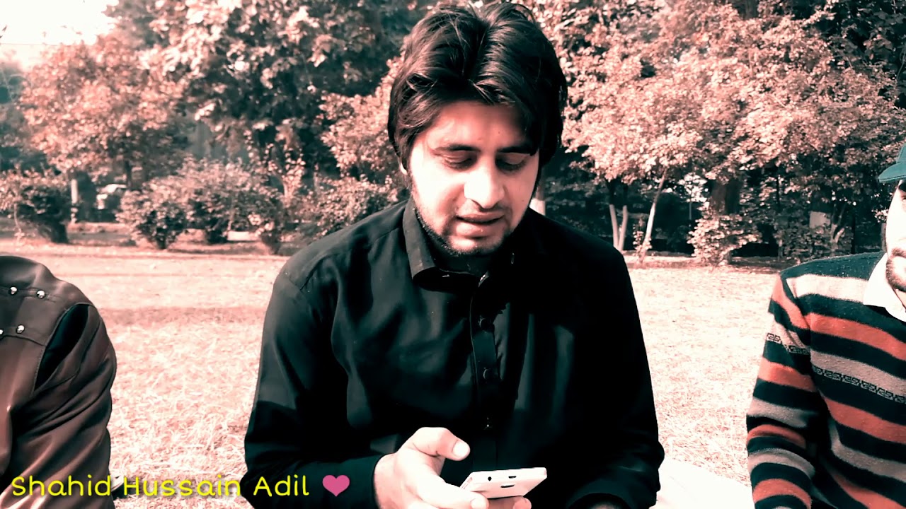 Shahid Hussain adil new ghazal - YouTube