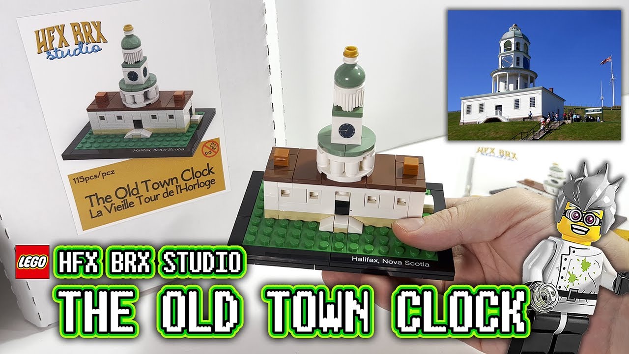 LEGO HFX BRX Studio's The Old Town Clock Set | Dr. Brickenstein - YouTube