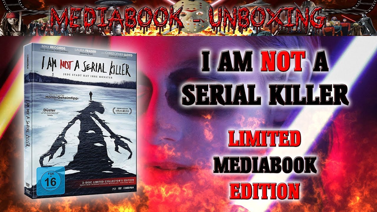 Unboxing - I am NOT a Serial Killer - Limited Mediabook Edition - YouTube