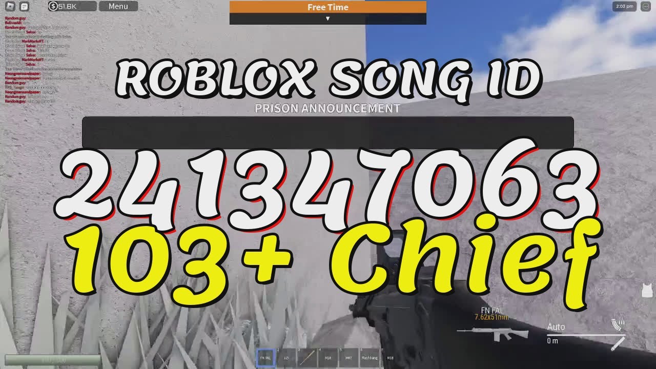 103+ Chief Roblox Song IDs/Codes - YouTube