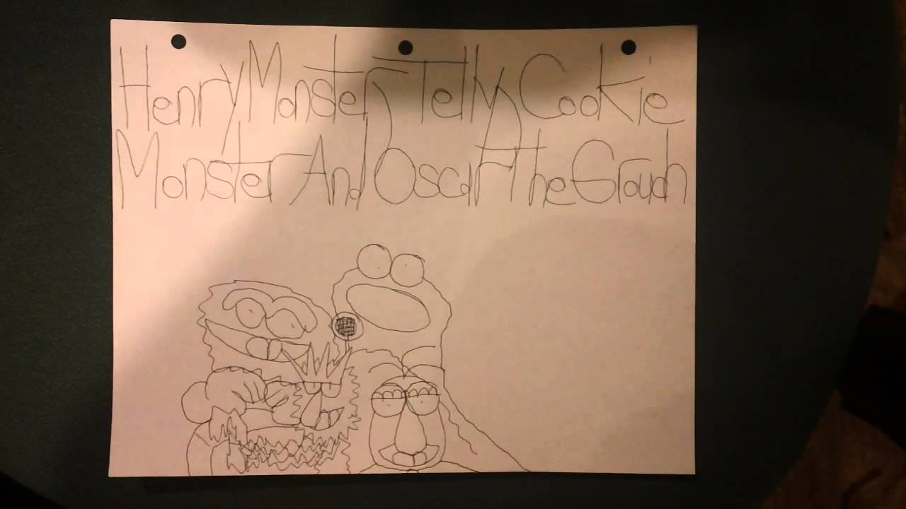 henry monster, telly, cookie monster and oscar the grouch - YouTube