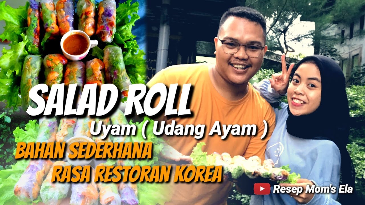 Cara Membuat Vietnamese Spring Roll ( Salad Roll ) Saus Kacang aLa ...