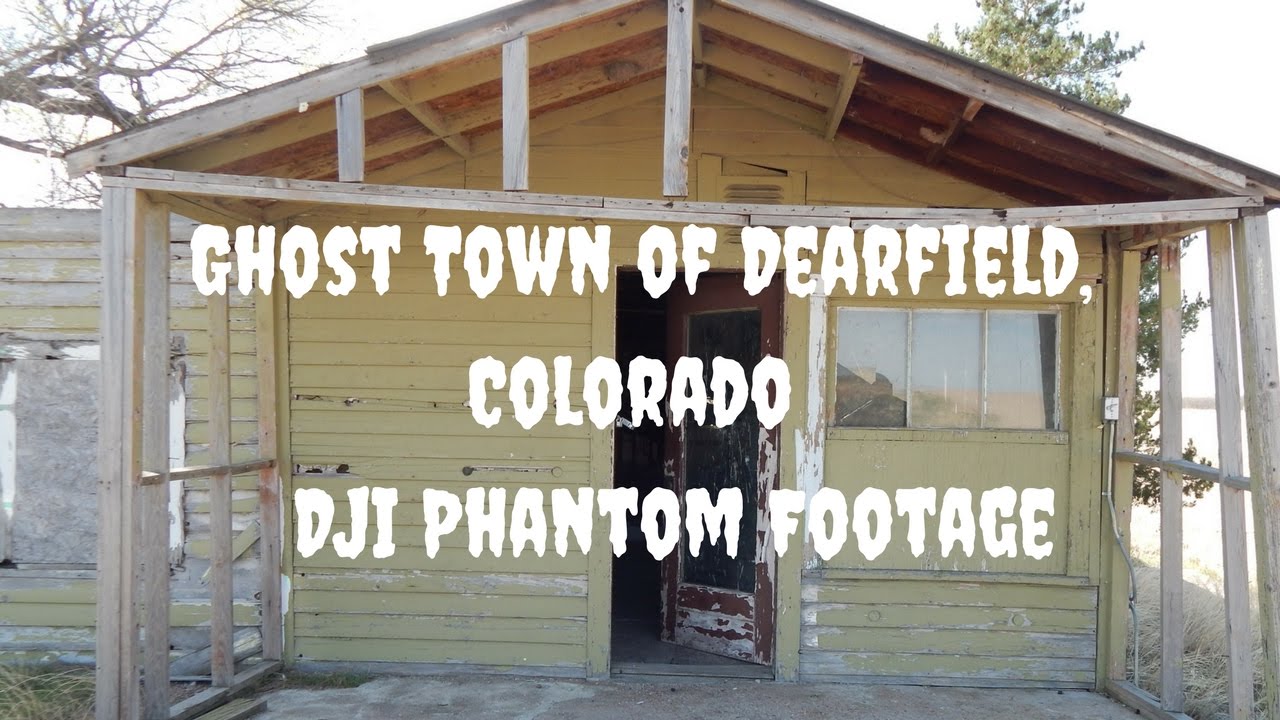 Ghost Town of Dearfield, Colorado - DJI Phantom 3 Standard Footage ...