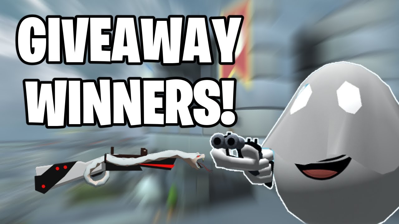Albino Shotgun Giveaway Winners! | Shell Shockers - YouTube