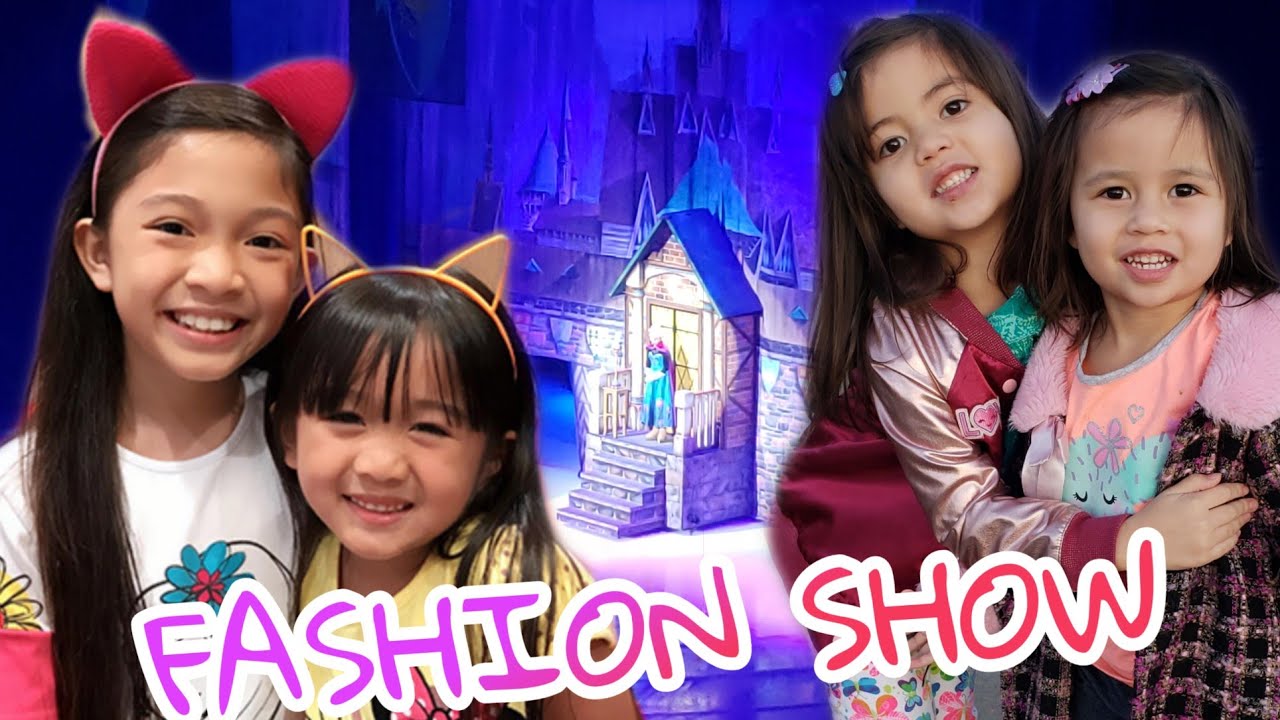 KIDS FASHION SHOW with KAYCEE and RACHEL in WONDERLAND - YouTube