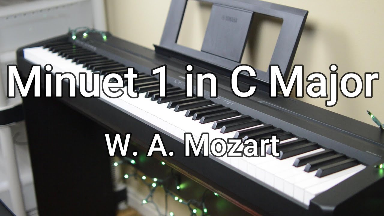 Minuet 1 in C Major K 6 - Mozart - YouTube