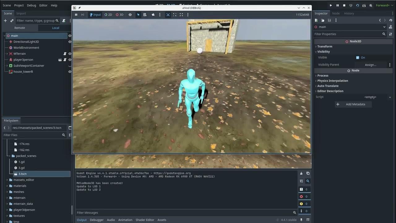HLOD in Godot par5 - PackedScene - YouTube