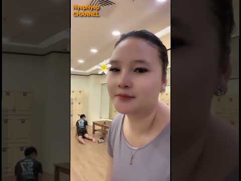 Tante gemoy cantik live gym