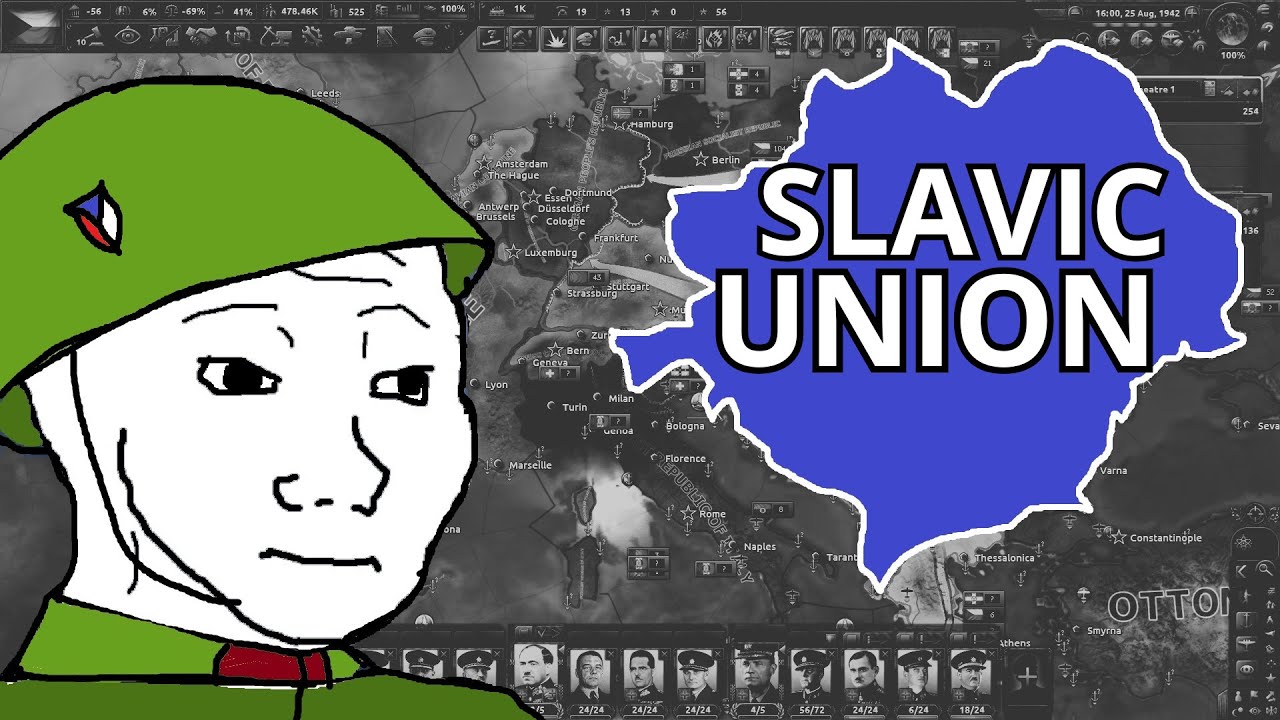 FORMING A SLAVIC UNION Hoi 4 Kaiserredux - YouTube
