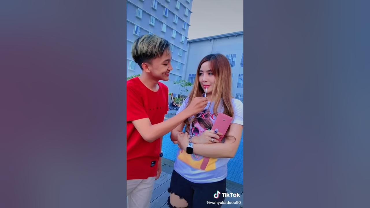 Tik tok wahyu kadeo dan Kak Tikaola Romantis💖💞 bikin baper jomblo wajib nonton - YouTube