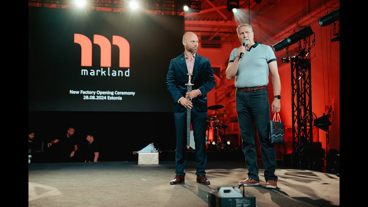 Markland Factory Building and Opening Ceremony - YouTube