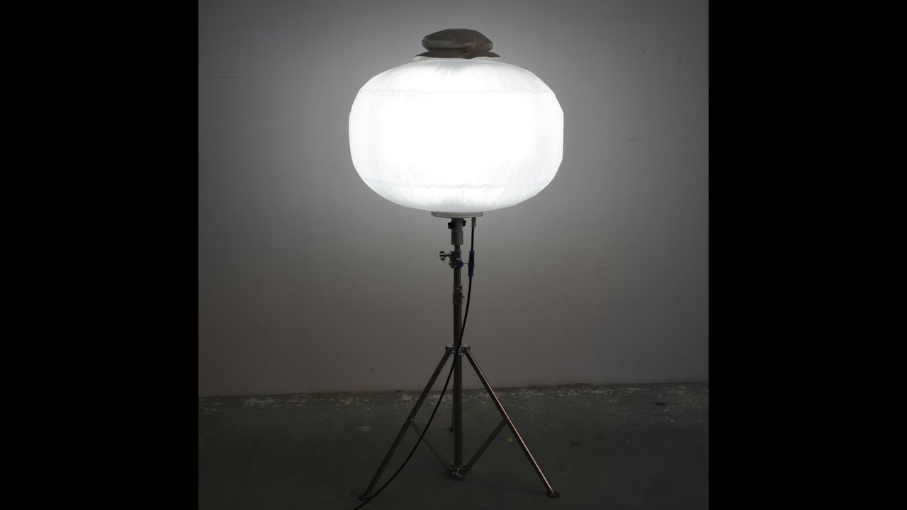 Balloon Light Tower 600Watts - GOLDEN MASTS - YouTube