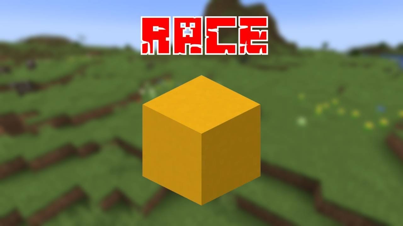 Minecraft But We RACE To Get YELLOW CONCRETE - YouTube