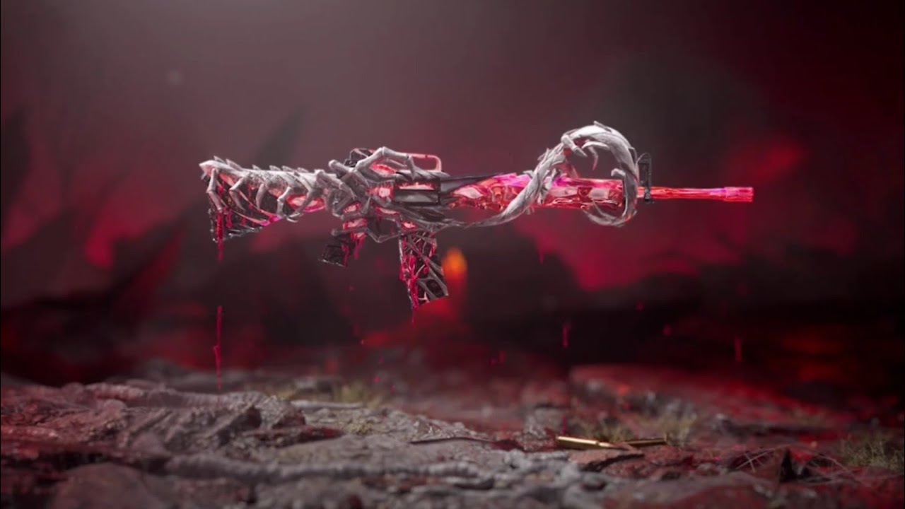 SKELETAL CORE M16A4 Skin Trailer | New M16 Skin Introduction | PUBGM ...