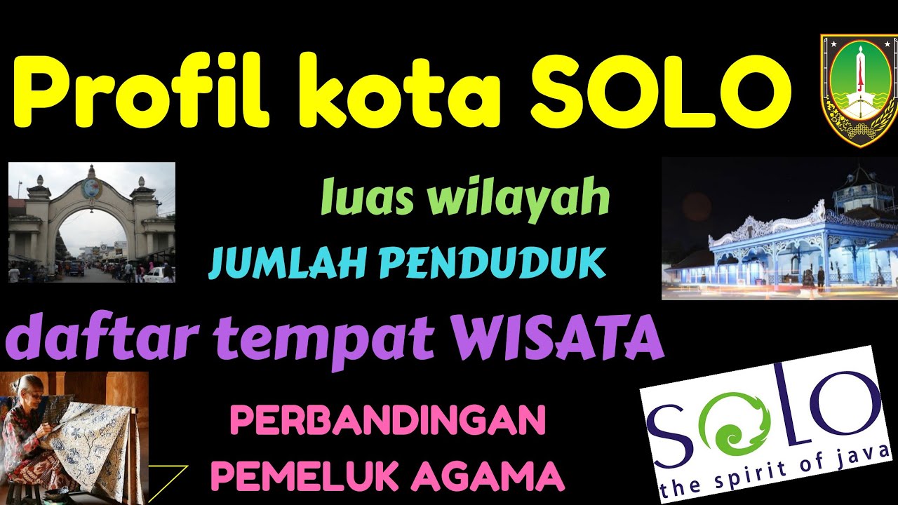 Kota SOLO - Profil Kota Surakarta - YouTube