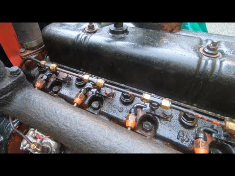 CHANGING INJECTORS  IN A 188 DIESEL: CASE 580CK TRACTOR