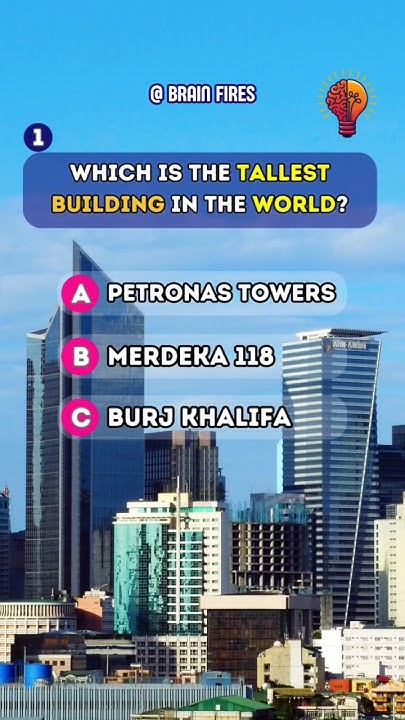 Largest ! Tallest ! General Knowledge Quiz Questions & Answers. Daily Trivia Quiz with answers 🧠 ...