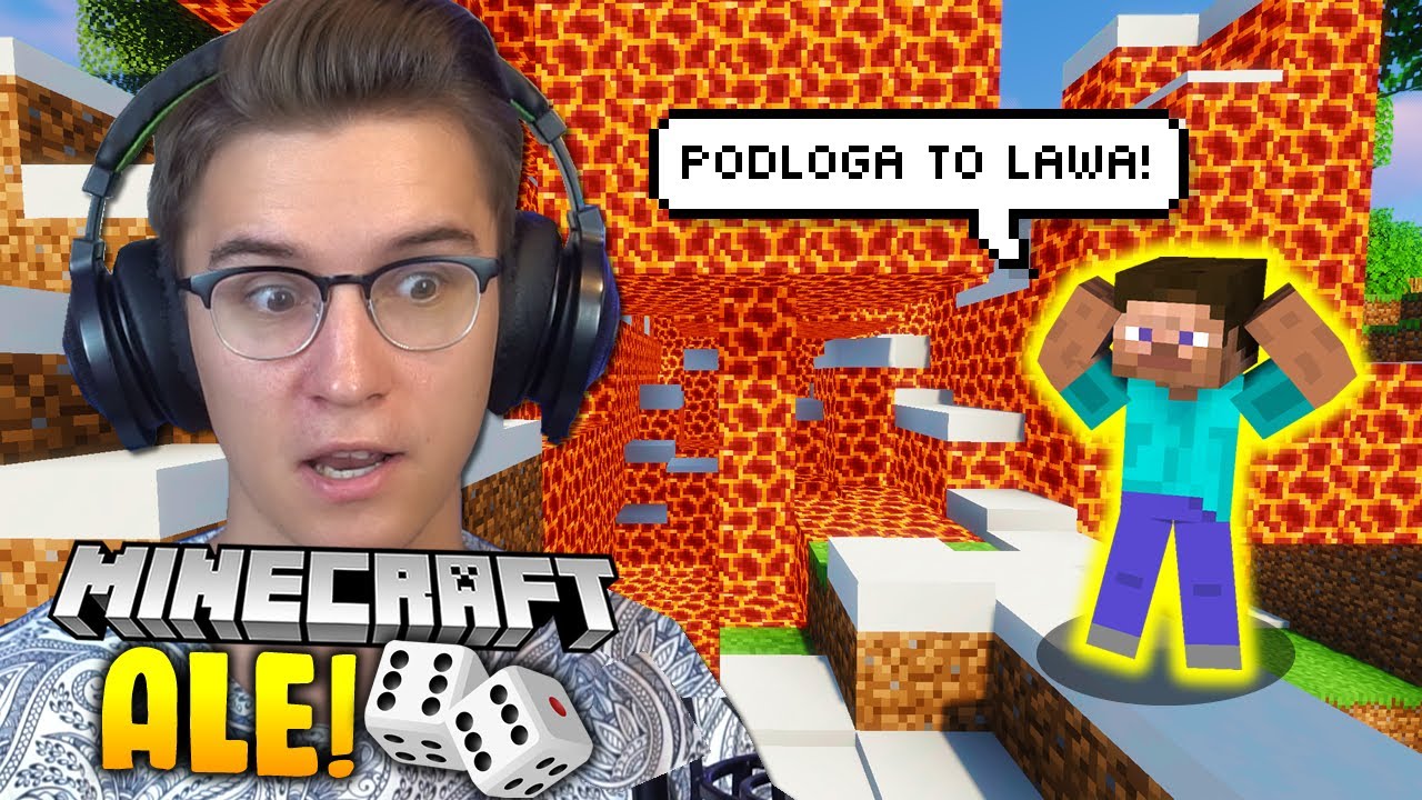 MINECRAFT, ale CO MINUTĘ DZIEJĄ SIĘ LOSOWE RZECZY! | Sheo - YouTube