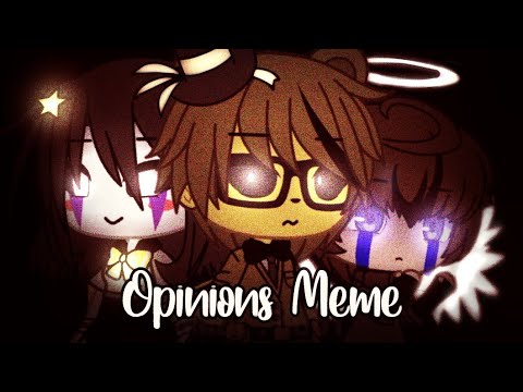 Opinions Meme // Ft.Fnaf Characters // FNAF AU // Smol Ruby (Wear headphones)