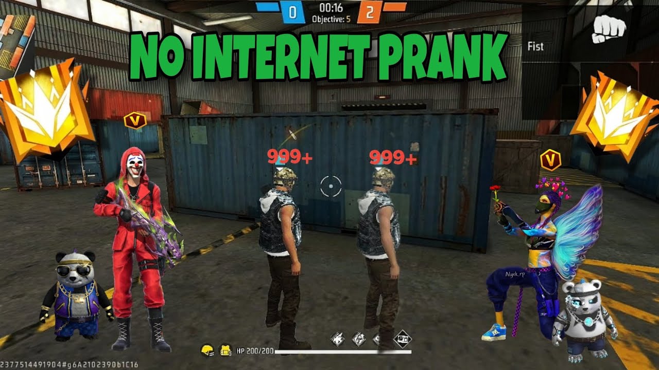 || FREE FIRE LONE WOLF PRANK 🤯 || #freefire #freefireprank #ffprank # ...