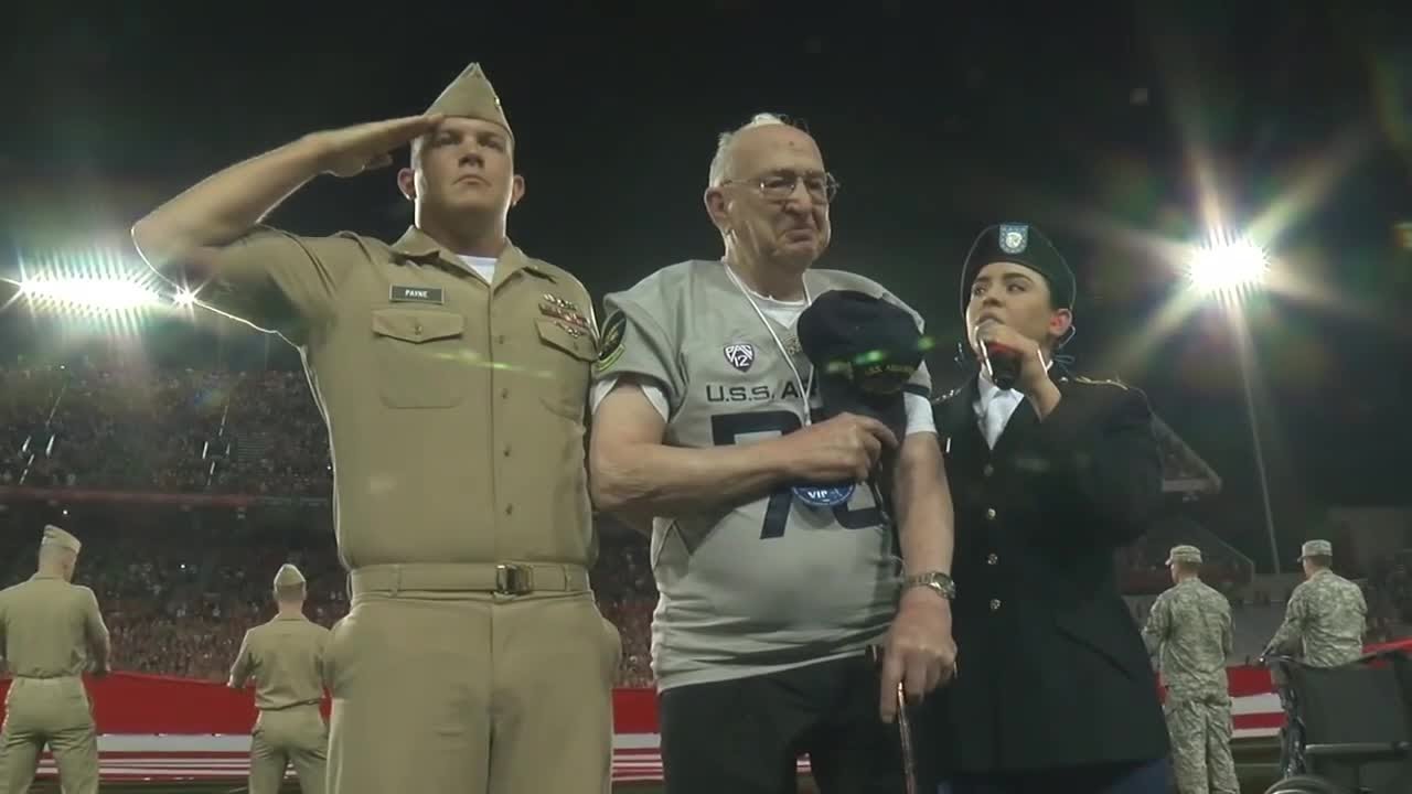 How Arizona Athletics are helping veterans through Operation Hat Trick ...