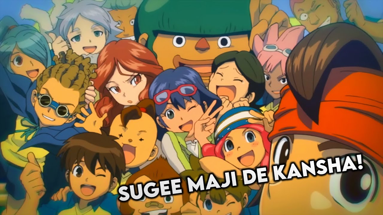 Inazuma Eleven | Sugee Maji de Kansha! ~Super Fire~ - (Full/HQ) - YouTube