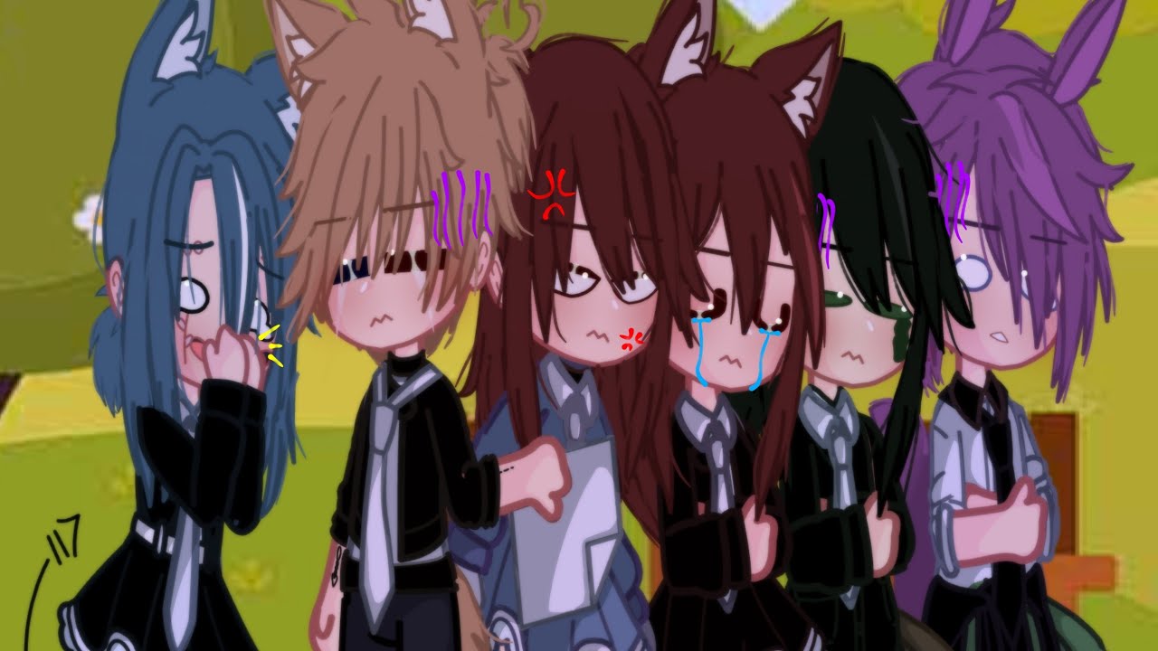 The bench is freshly painted... | Gacha skit | - YouTube