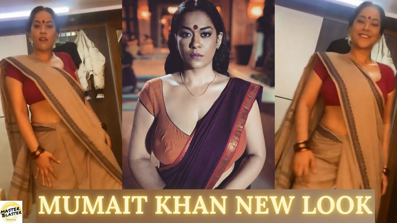 Mumaith Khan New Seducing Saree & Low Cut Blouse Look | Stuns as a Village Seductress | MB ...
