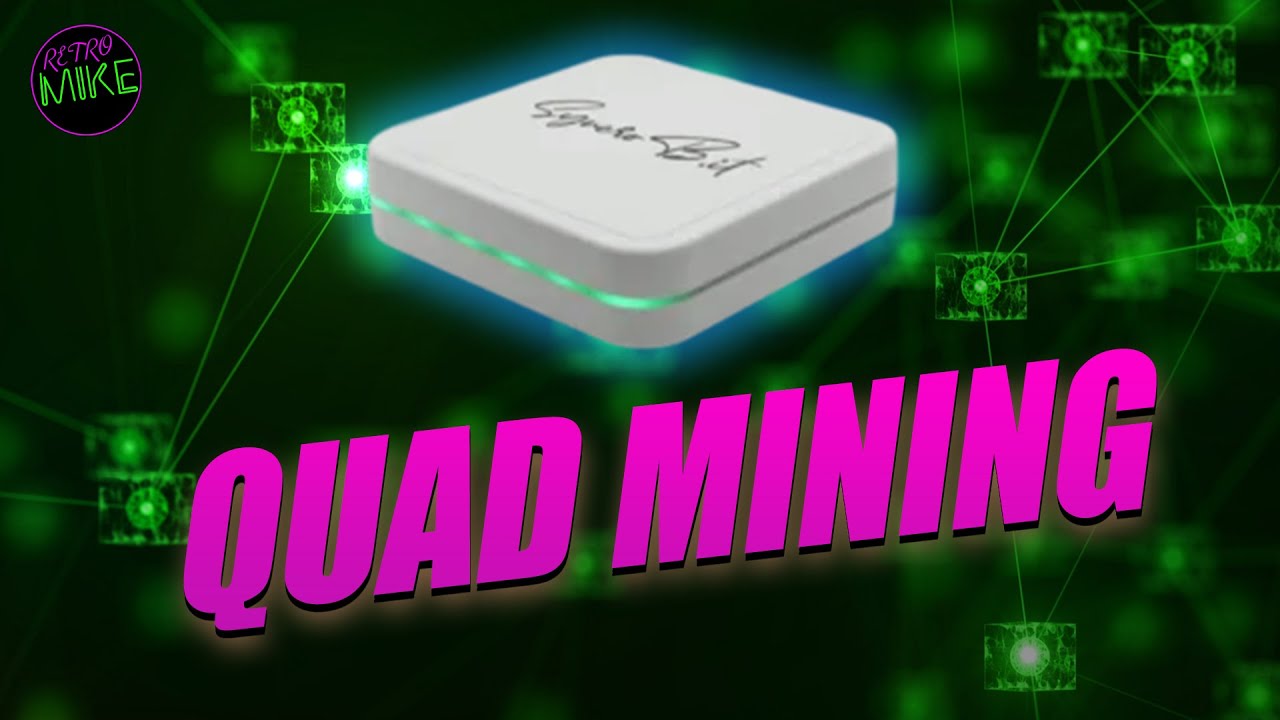 Quad Mining On My Syncrobit Helium Hotspot - YouTube
