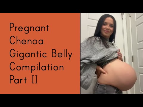 Pregnant Chenoa Gigantic Belly Compilation Part II | TikTok