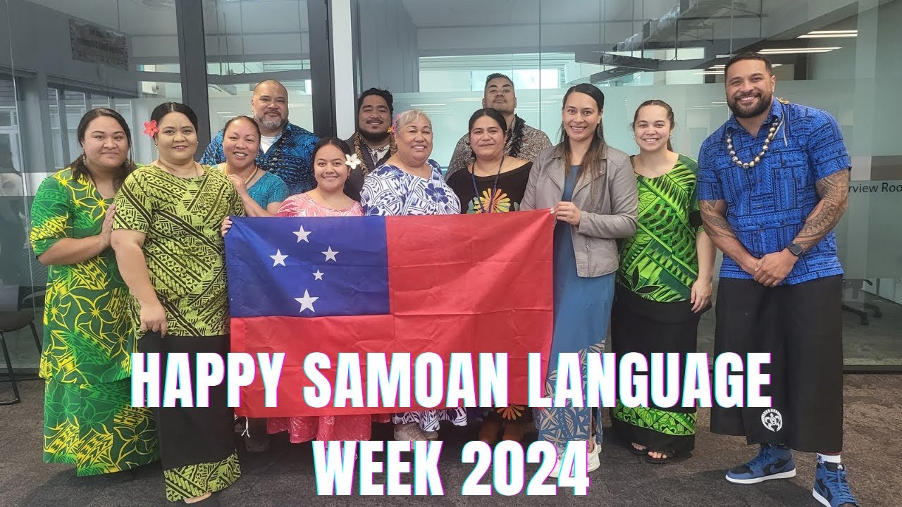 Celebrate Samoan Language Week 🇼🇸 - YouTube