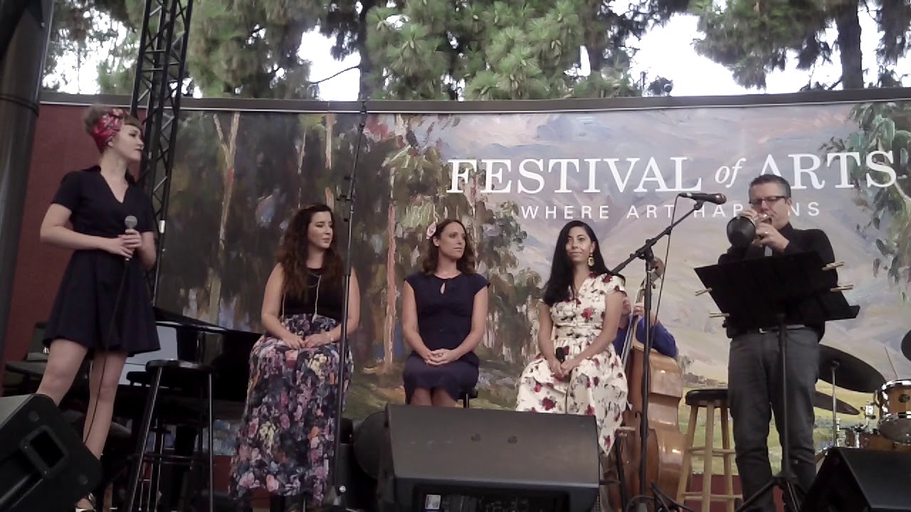 Lia Booth performs Our Love is Here to Stay at the Festival of Arts ...