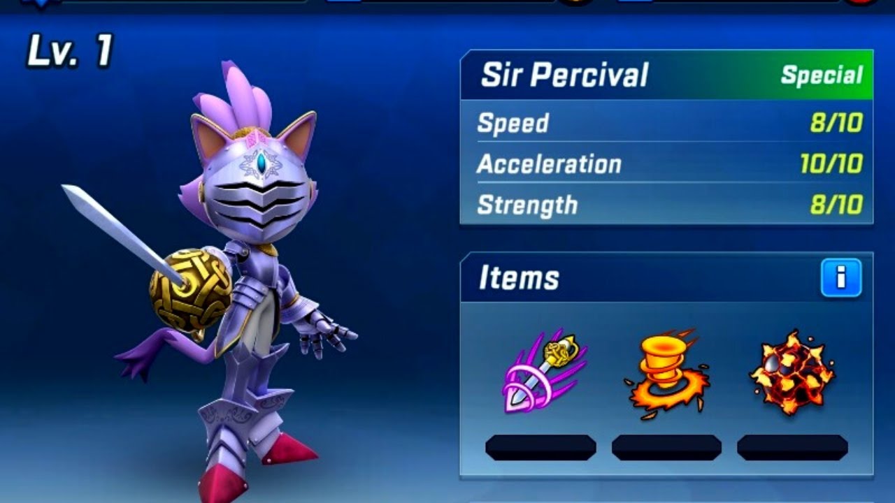 Unlocking Sir Percival in Sonic Forces!!! - YouTube