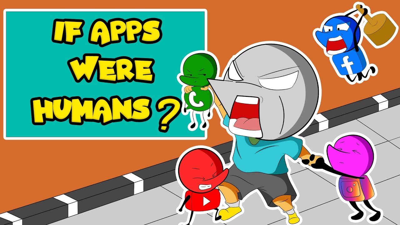 IF SOCIAL MEDIA APPS WERE HUMANS ? | Angry Prash - YouTube