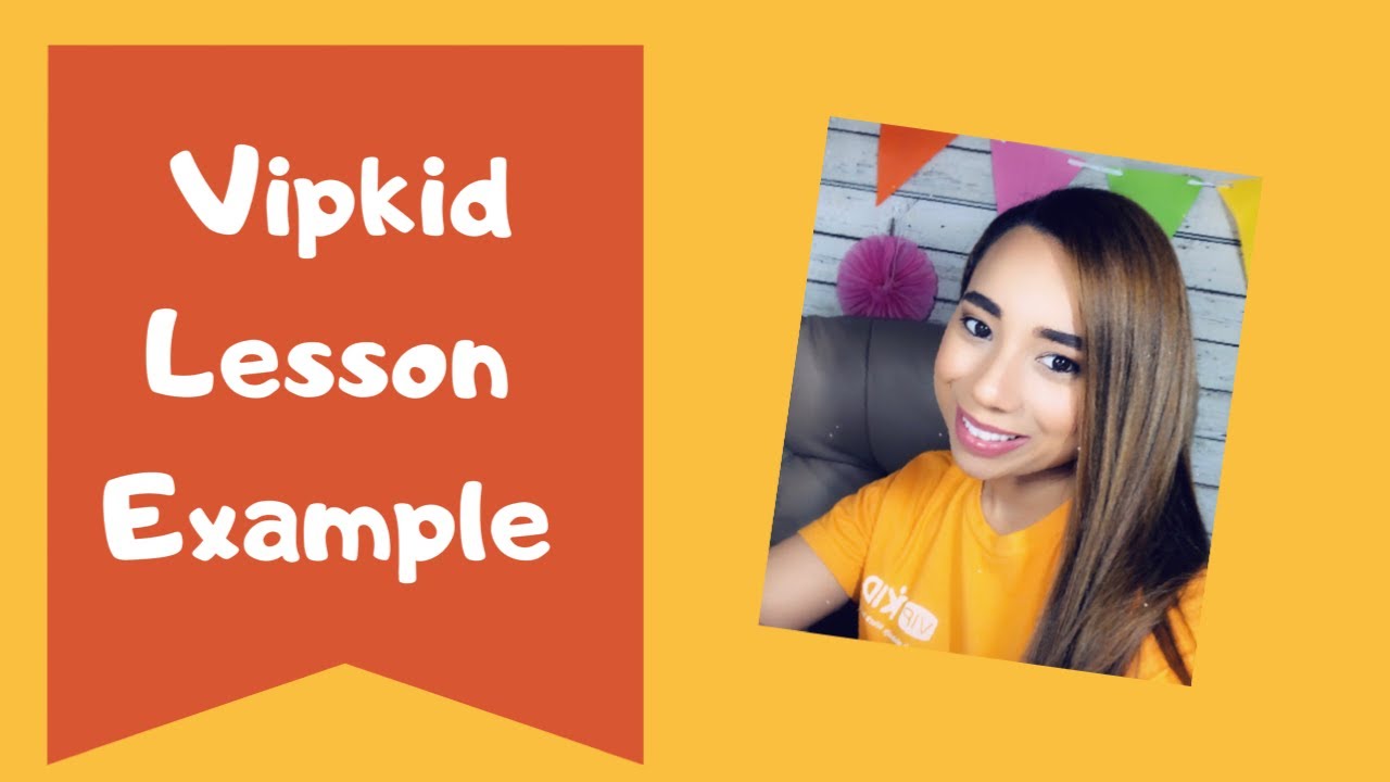 VIPKID Lesson Example - YouTube
